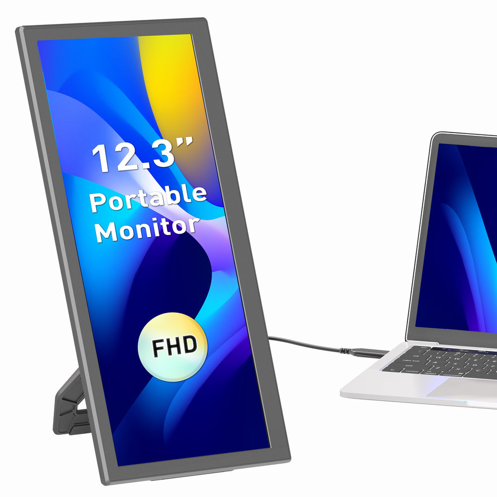 Maxfree L3 12.3" Refurbished Portable Monitor with Kick Stand
