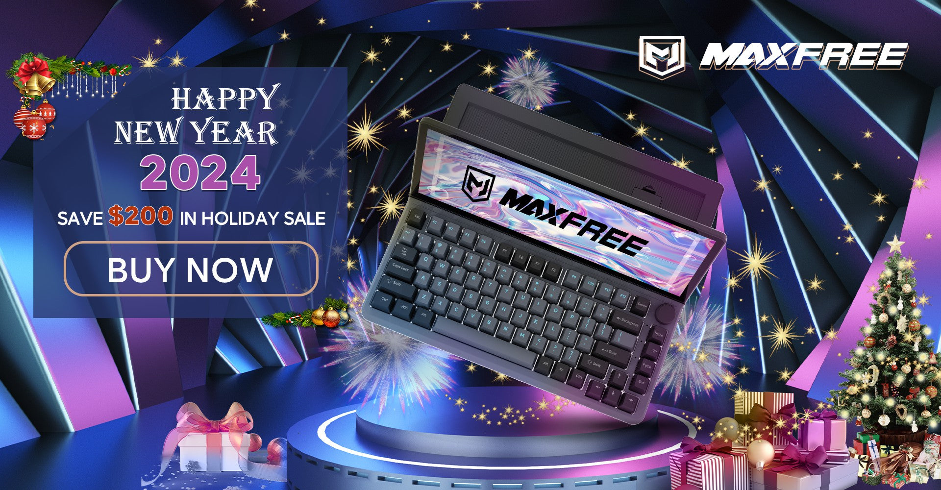 Maxfree® Monitor | Portable Laptop Screen Extender Monitor Attachment